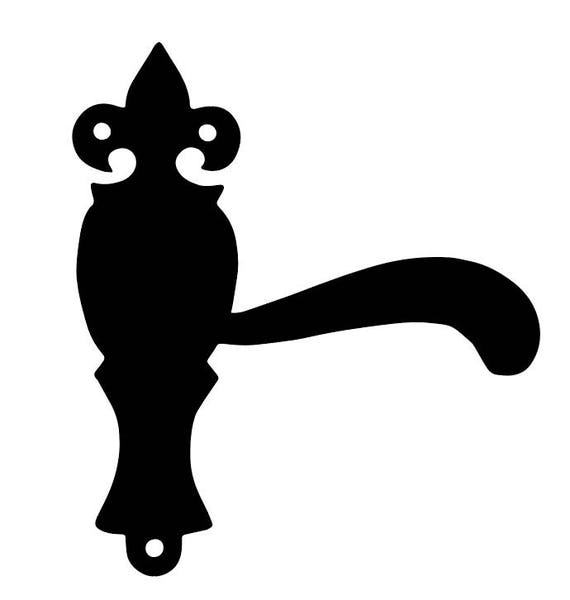 Door Handle Decorative Antique .svg File for Vinyl - Etsy Australia