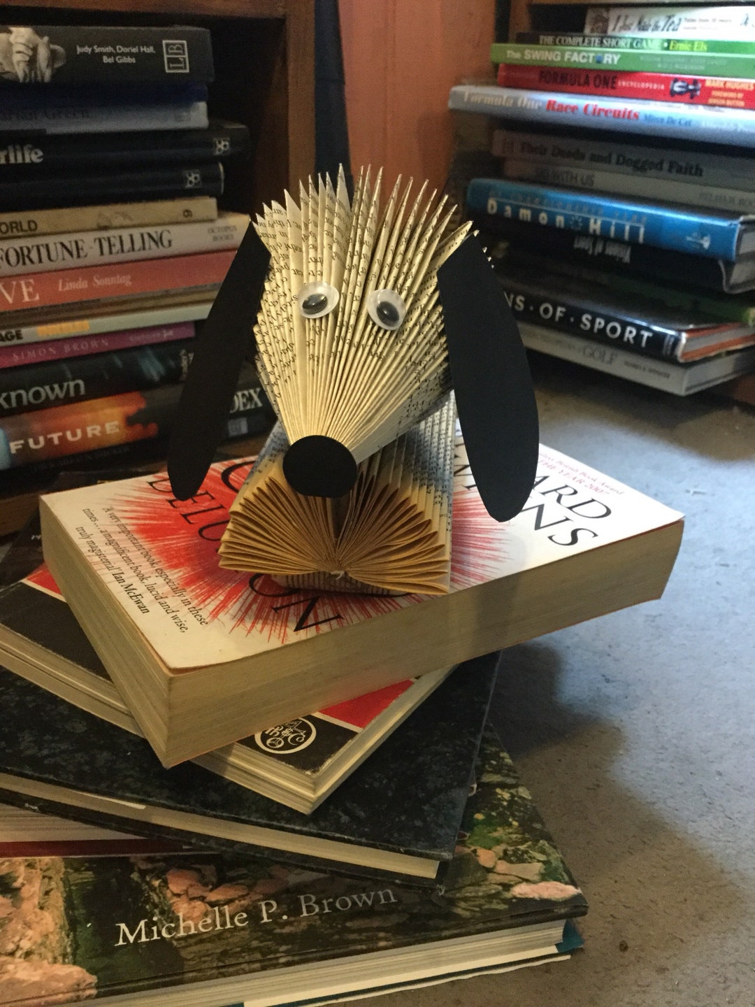 Book Art Dachshund / Sausage Dog - Etsy UK