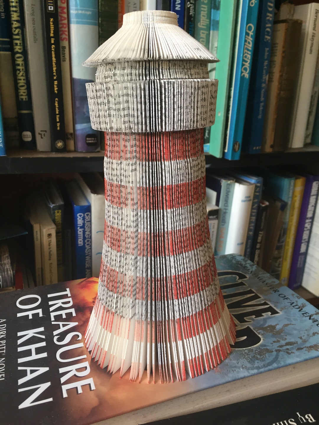 Book Art Lighthouse - Etsy