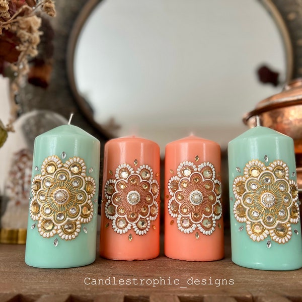 Henna Candles - Etsy UK