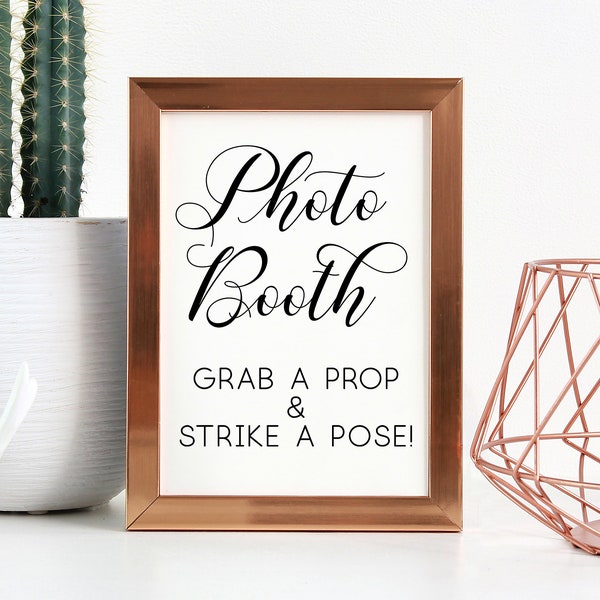 Photo Booth Signage Pdf - Etsy
