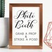 Printable Calligraphy Wedding 'photo Booth' PDF, PNG and SVG Cutting ...