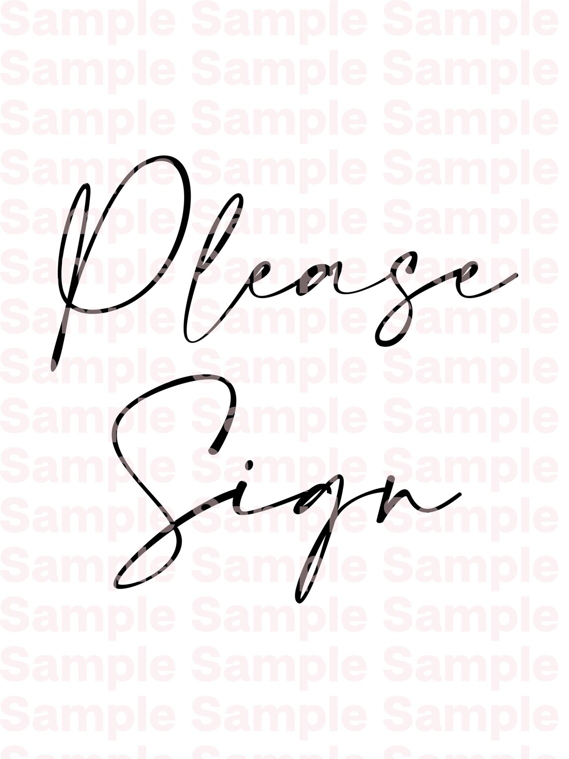 Please Sign Guest Book Sign // Wedding Reception Sign for Guestbook - Etsy
