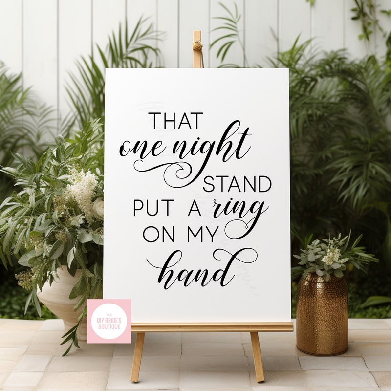 One Night Stand - Etsy