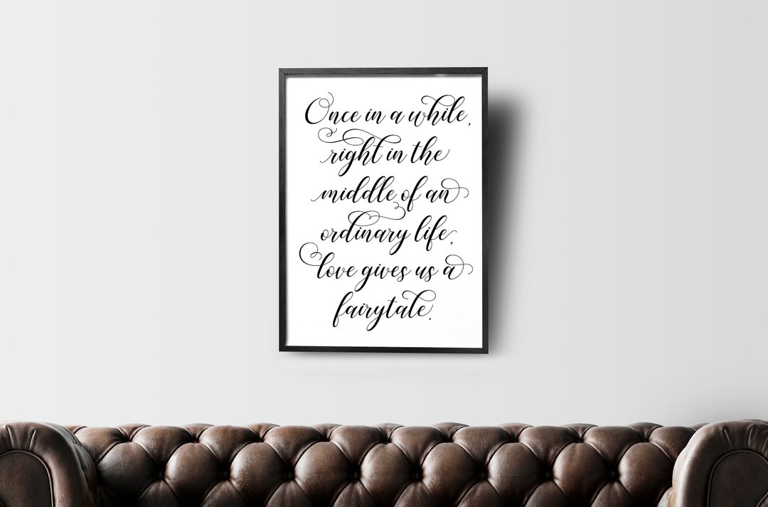 Printable 'once in a While...' PNG/SVG Cutting File Digital Download ...