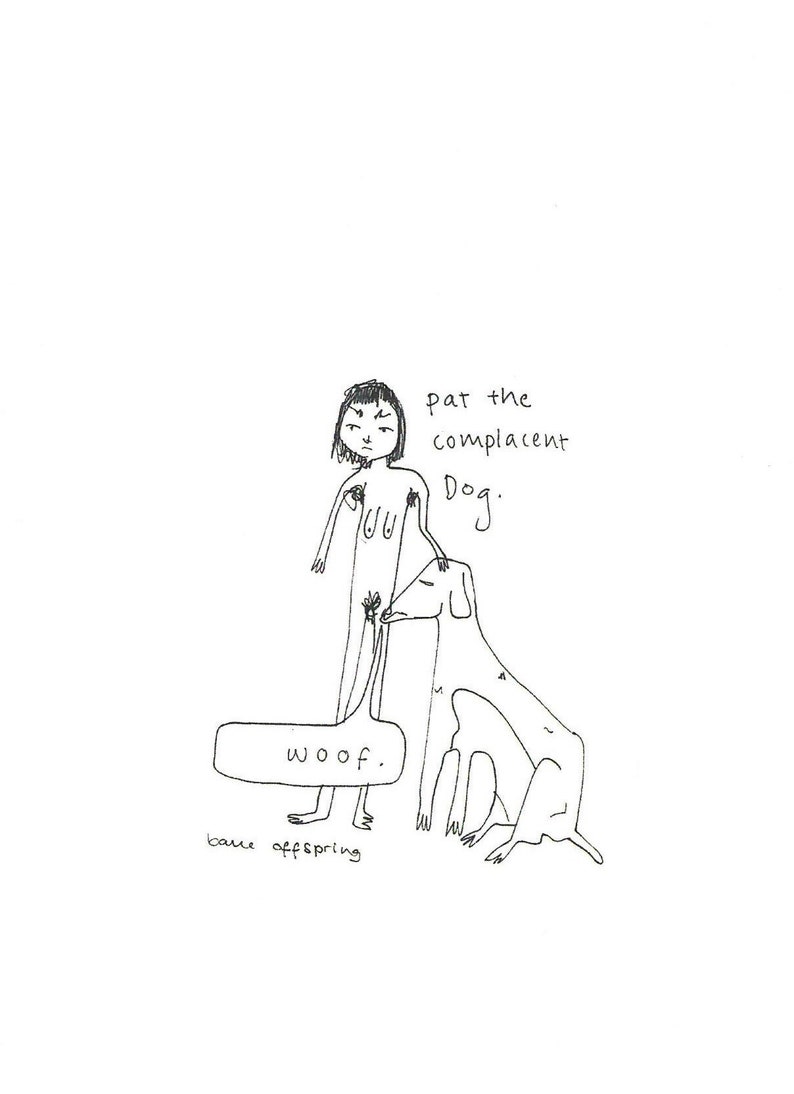 Pat the Complacent Dog - Etsy