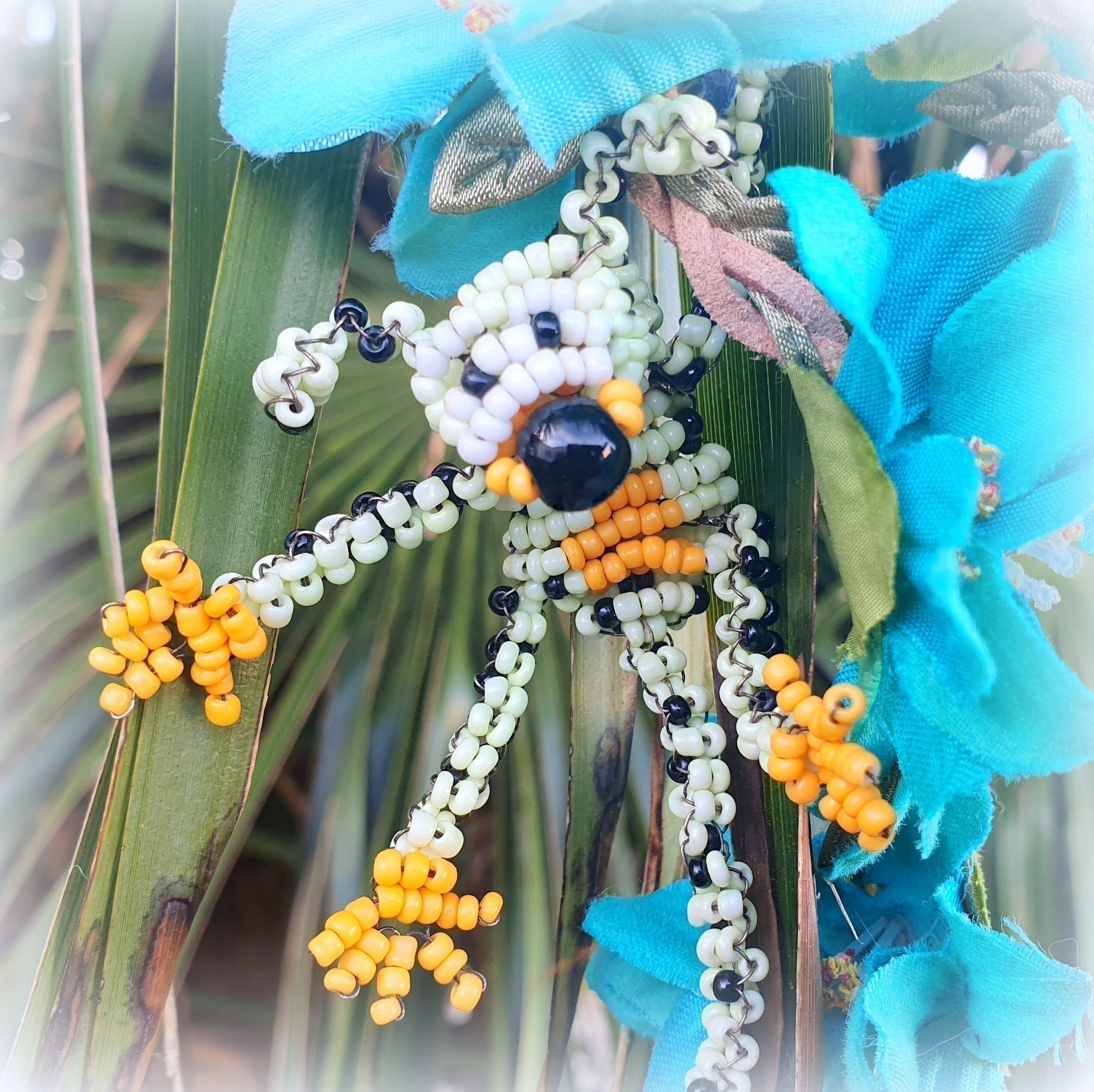Beaded Animals: Animal Inspired by Marsupilami andré Franquin in Seed ...