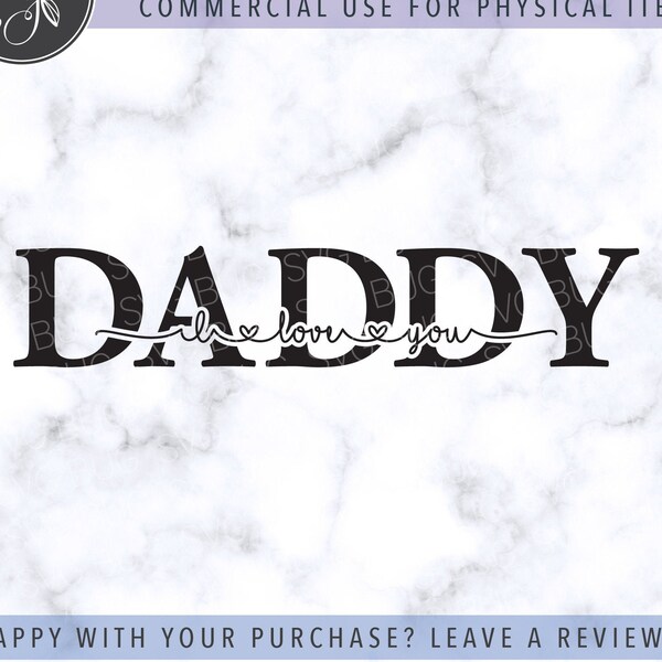Daddy Svg - Etsy