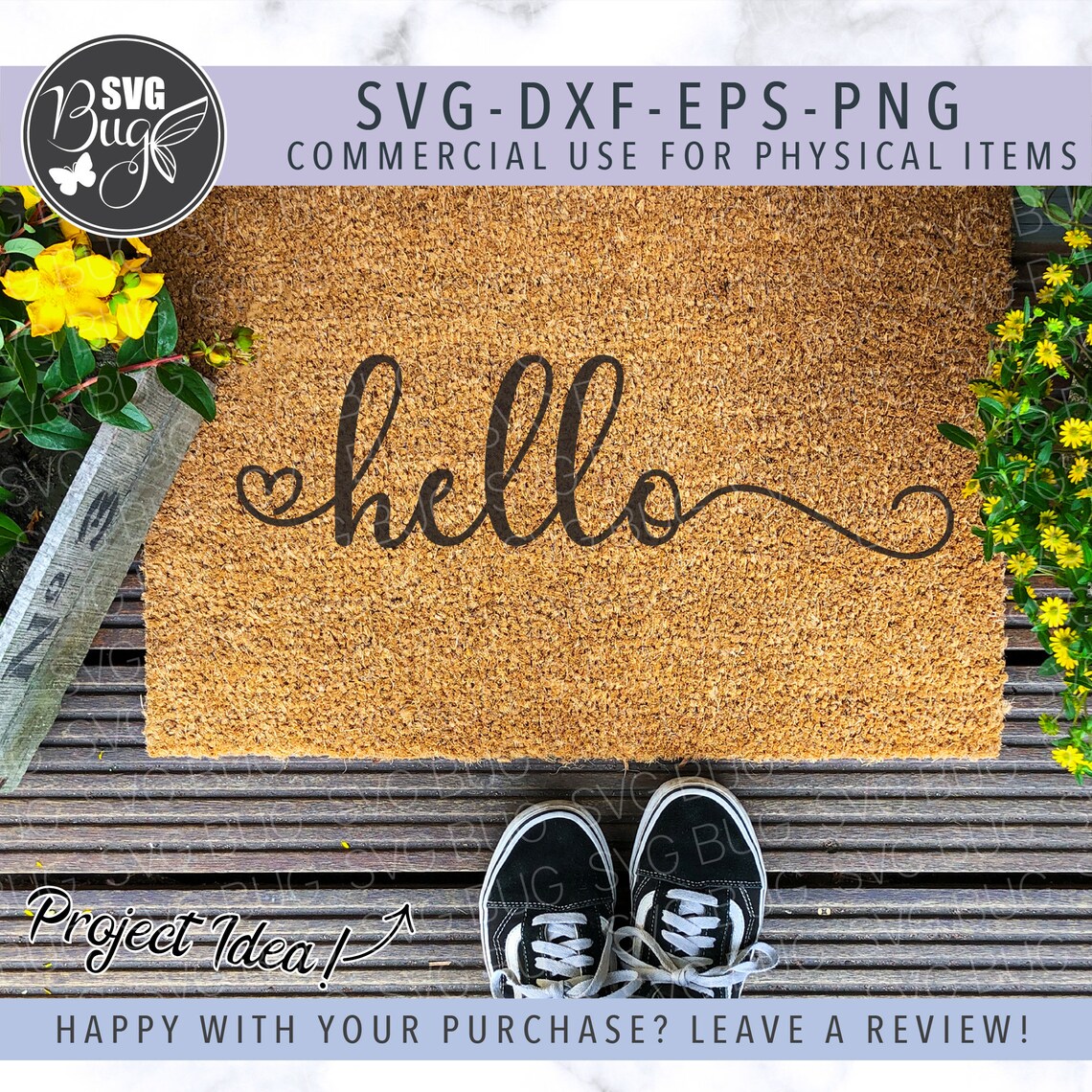 Hello SVG File Hello Door SVG File Door Decal SVG File - Etsy Canada