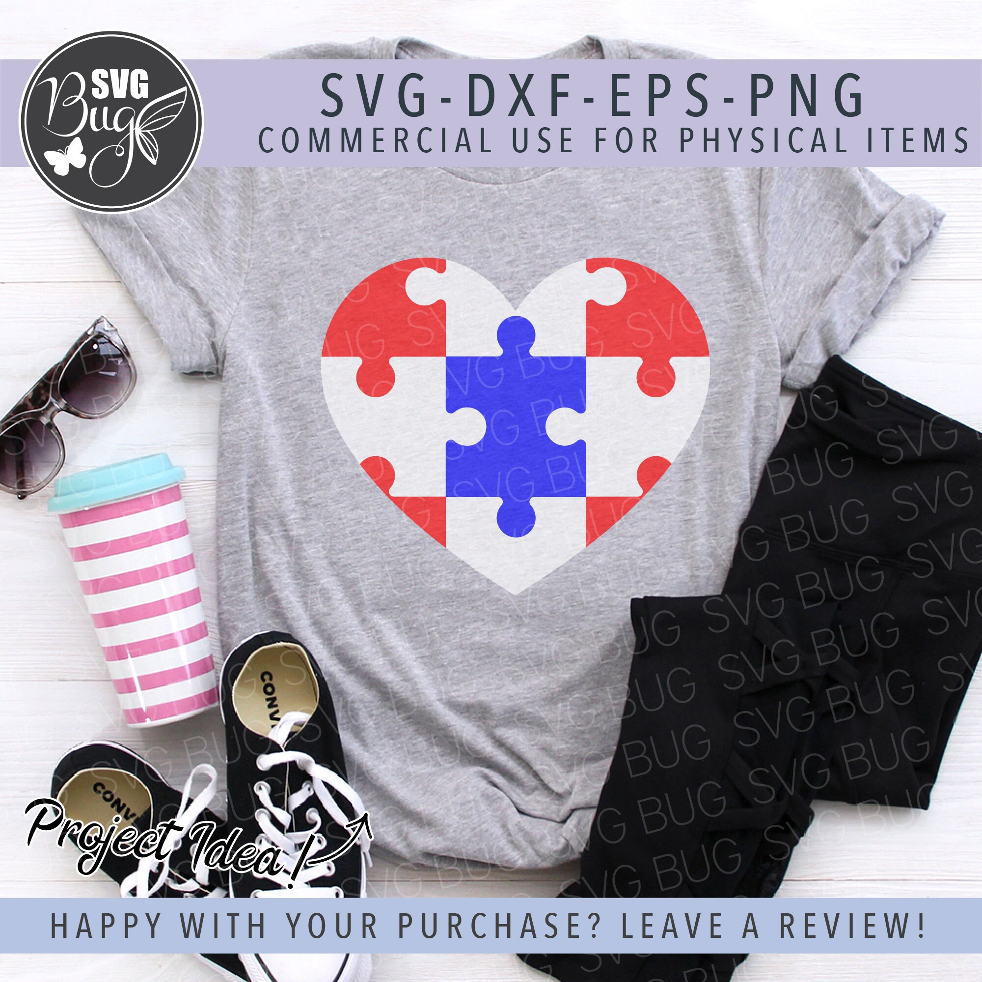 Heart Puzzle SVG File Heart SVG File Puzzle Pieces SVG File | Etsy