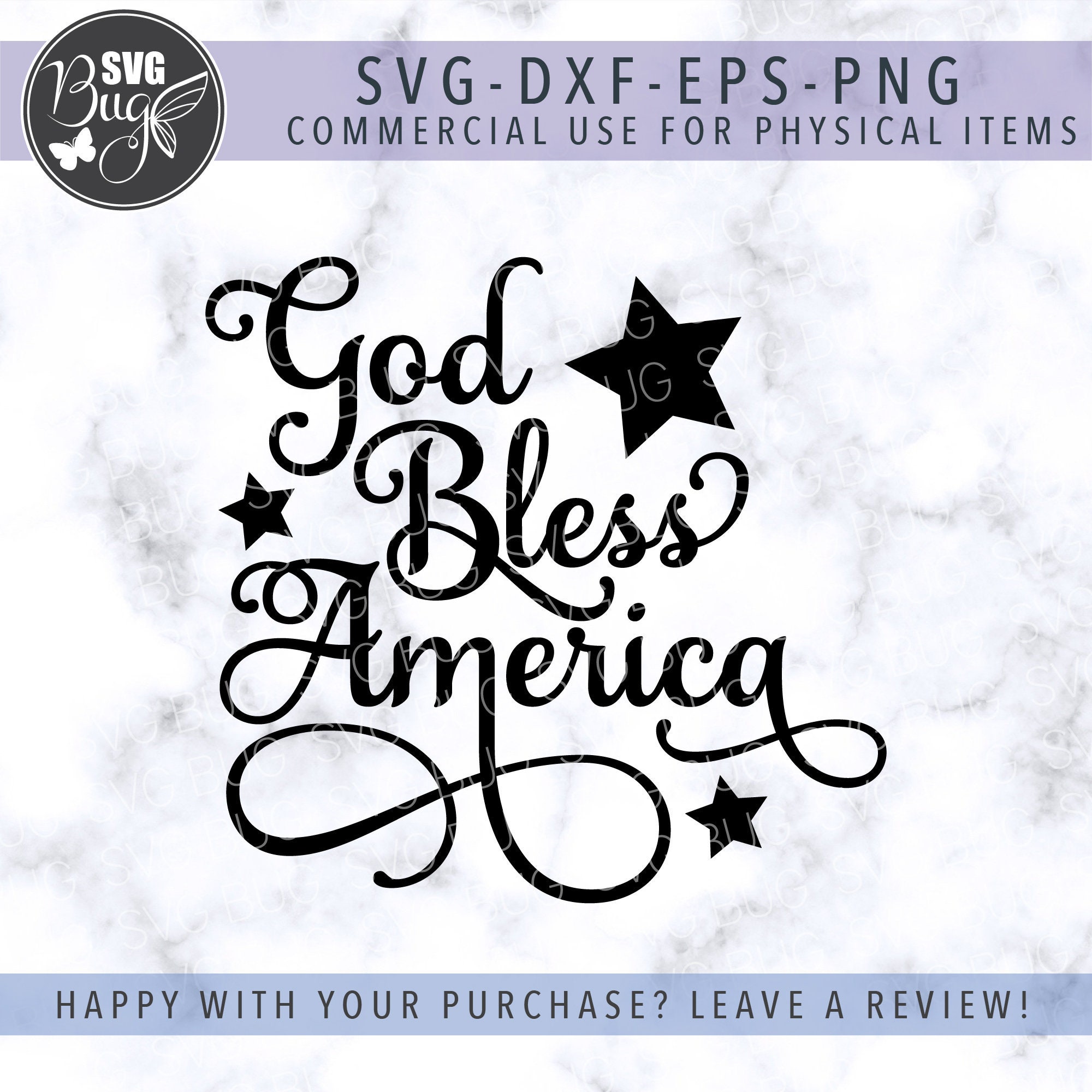 God Bless America Svg File 4th Of July Svg File Independence Etsy