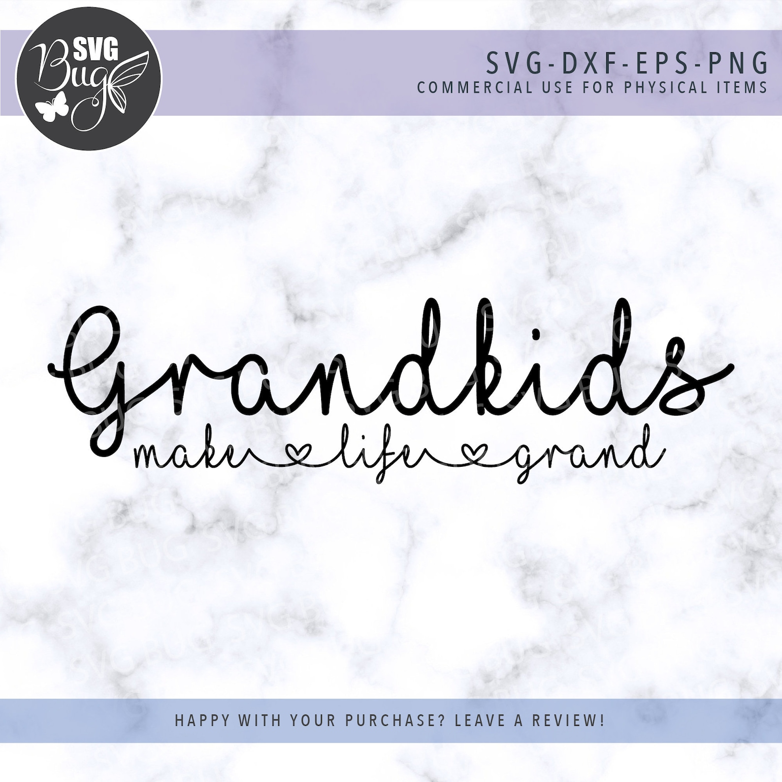 Grandkids Make Life Grand Svg File, Grandparent Svg, Family Svg, Sign ...