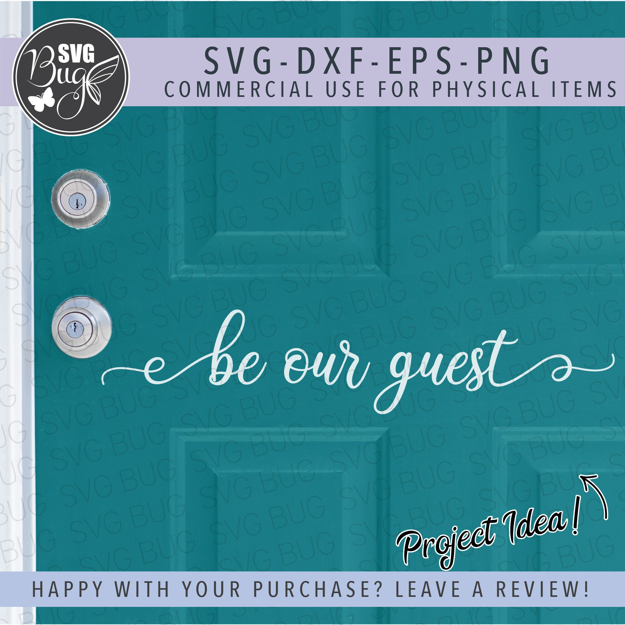 Be Our Guest SVG File Guest Room SVG Welcome SVG Farmhouse | Etsy