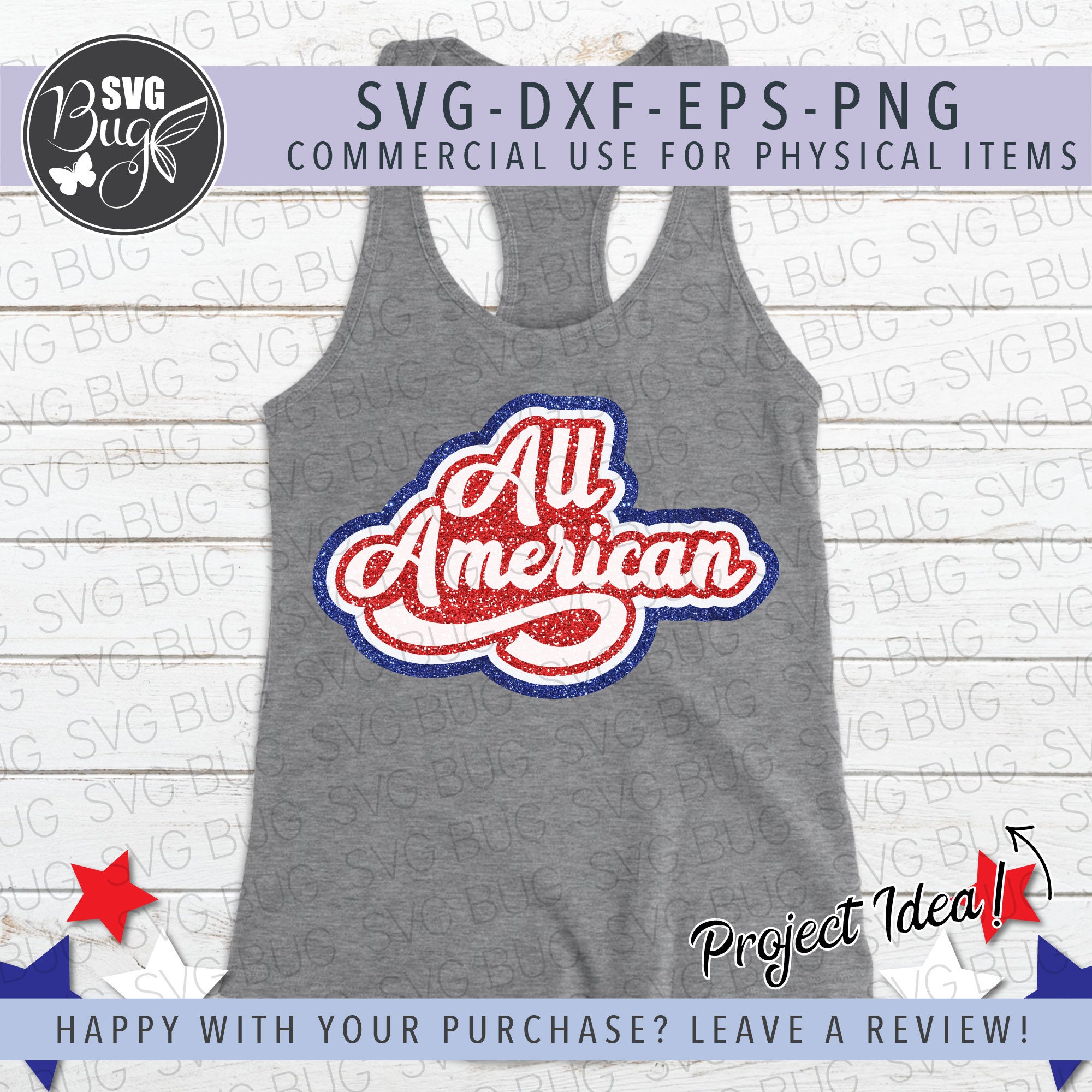 All American SVG File Layered SVG File 4th of July SVG File - Etsy Hong ...