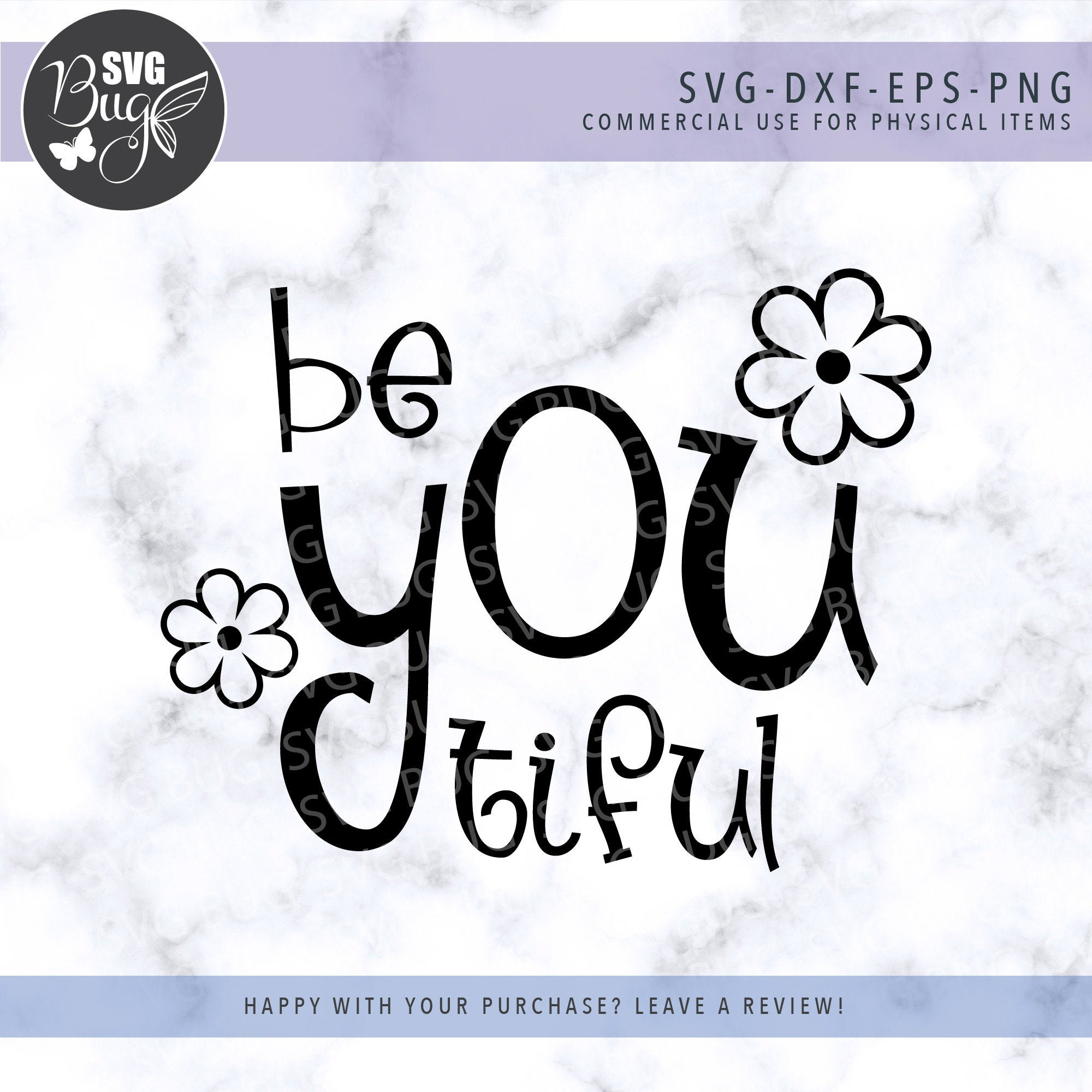 Be You Tiful Svg File Be You Svg Inspirational Svg Quote | Etsy