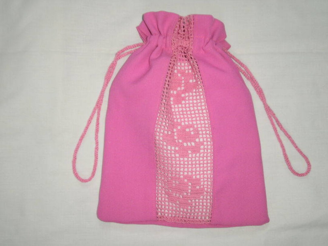 Pink Small Bag for Gifts Bag of Fabric Many Times Gift Sac Favor Bags ...