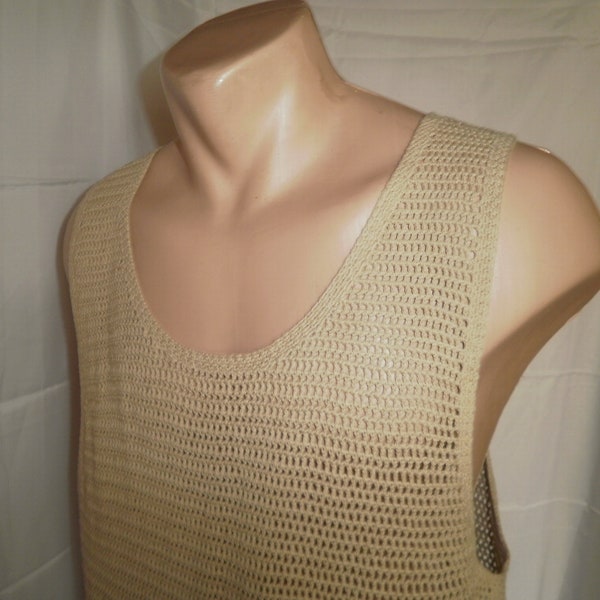 Boho Crochet Tank - Etsy