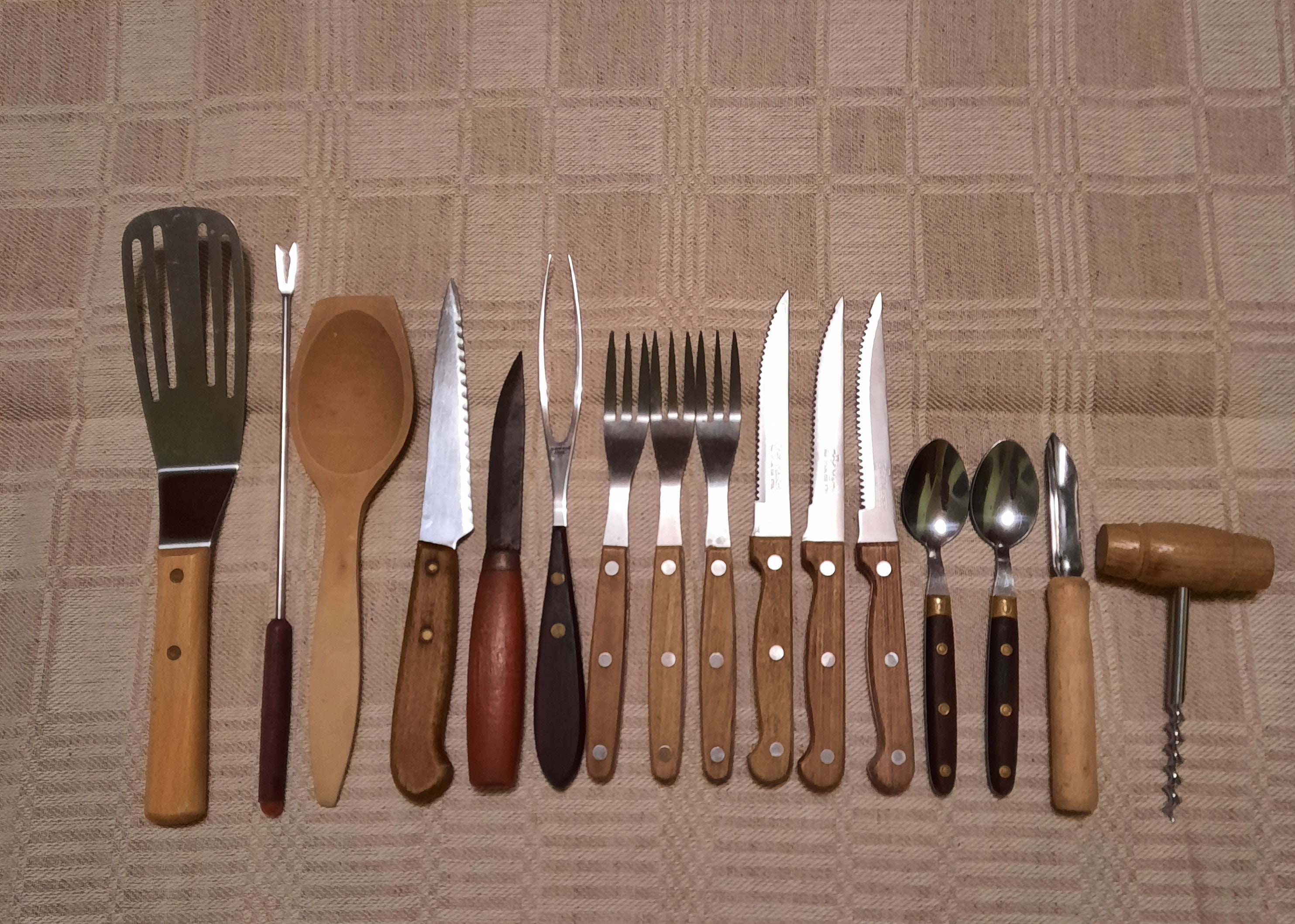 16 Rare Antique Kitchen Utensils Houseware Set Countrystyle Decor ...