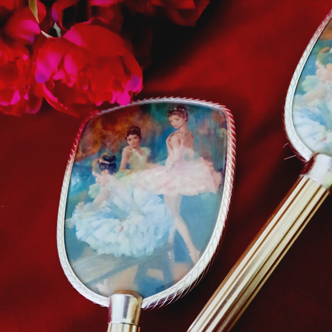 Vintage Victorian Dressing Table Set, English Dresser Set, Travel Brush ...