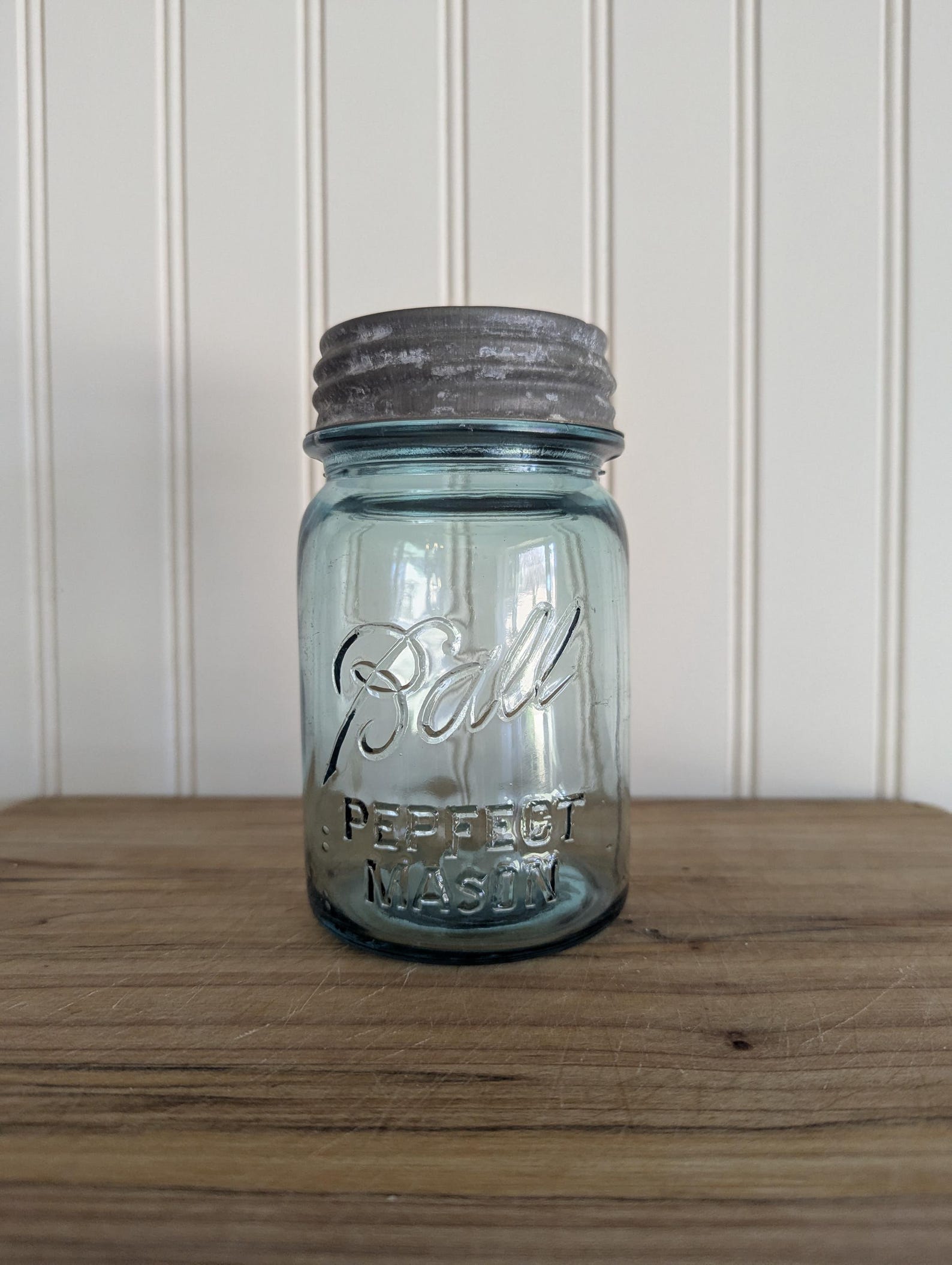Rare Antique Ball Mason Jar Pint Size Miss Spelling - Etsy