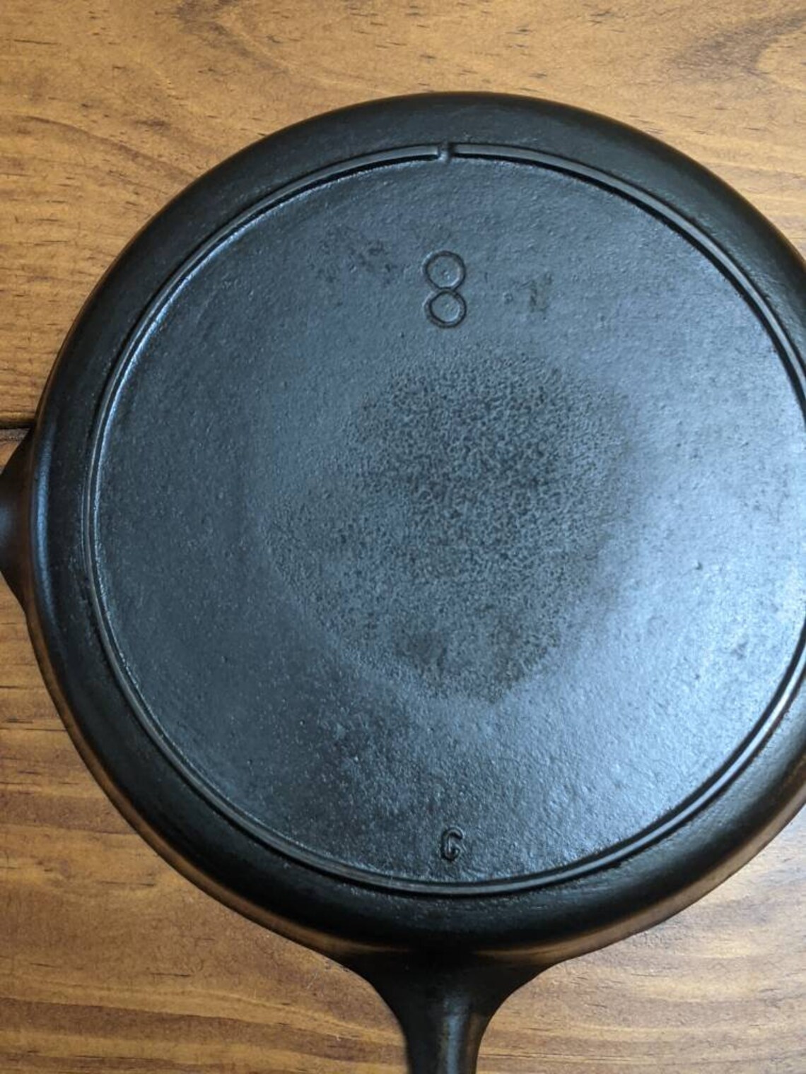 Lodge 1 Notch #8 Cast Iron Skillet. - Etsy