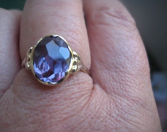 Synthetic alexandrite | Etsy