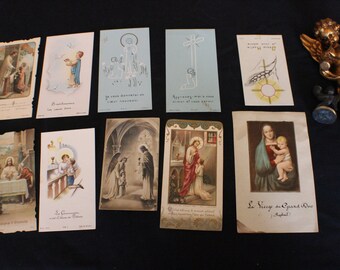 Catholic prayer cards | Etsy