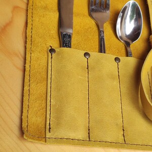 Personalised Travel Cutlery Roll Up, Sustainable Gifts, Personalized ...