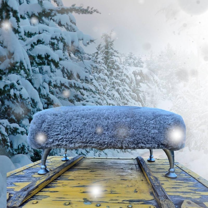 Fur Stool - Etsy