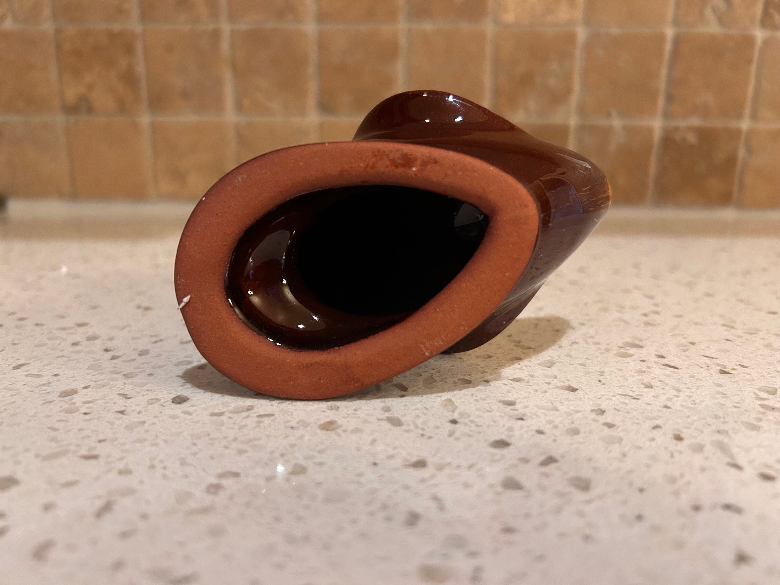 Blue Mountain Pottery Baby Duck Duckling Brown Glaze BMP Canadian ...