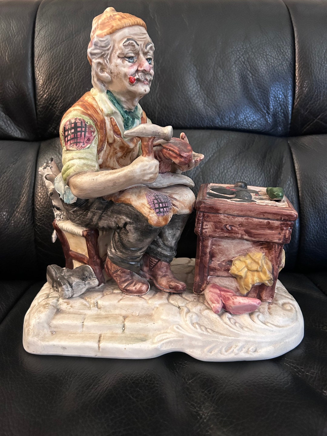 Capodimonte Cobbler Boot Maker- Stamped - Etsy