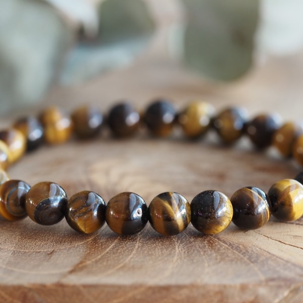 Tiger Eye Bracelet - Etsy
