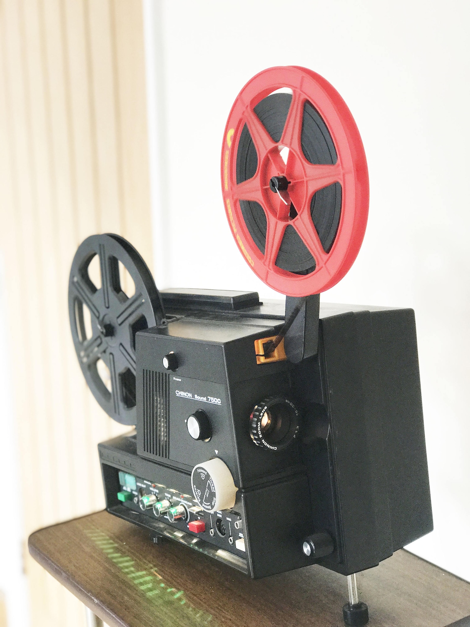 Chinon Sound 7500 SUPER 8 8MM Sound CINE PROJECTOR Fully Serviced ...