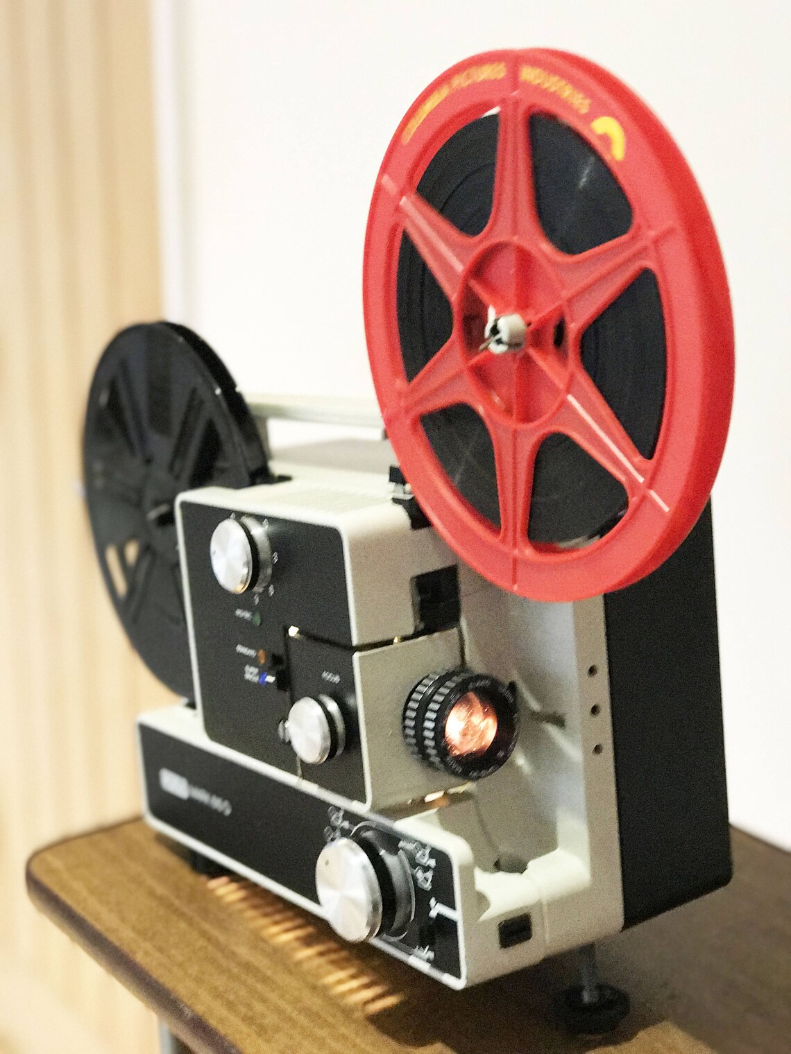 EUMIG 610D Super 8 Standard 8 Cine Movie Film Projector Fully Serviced ...