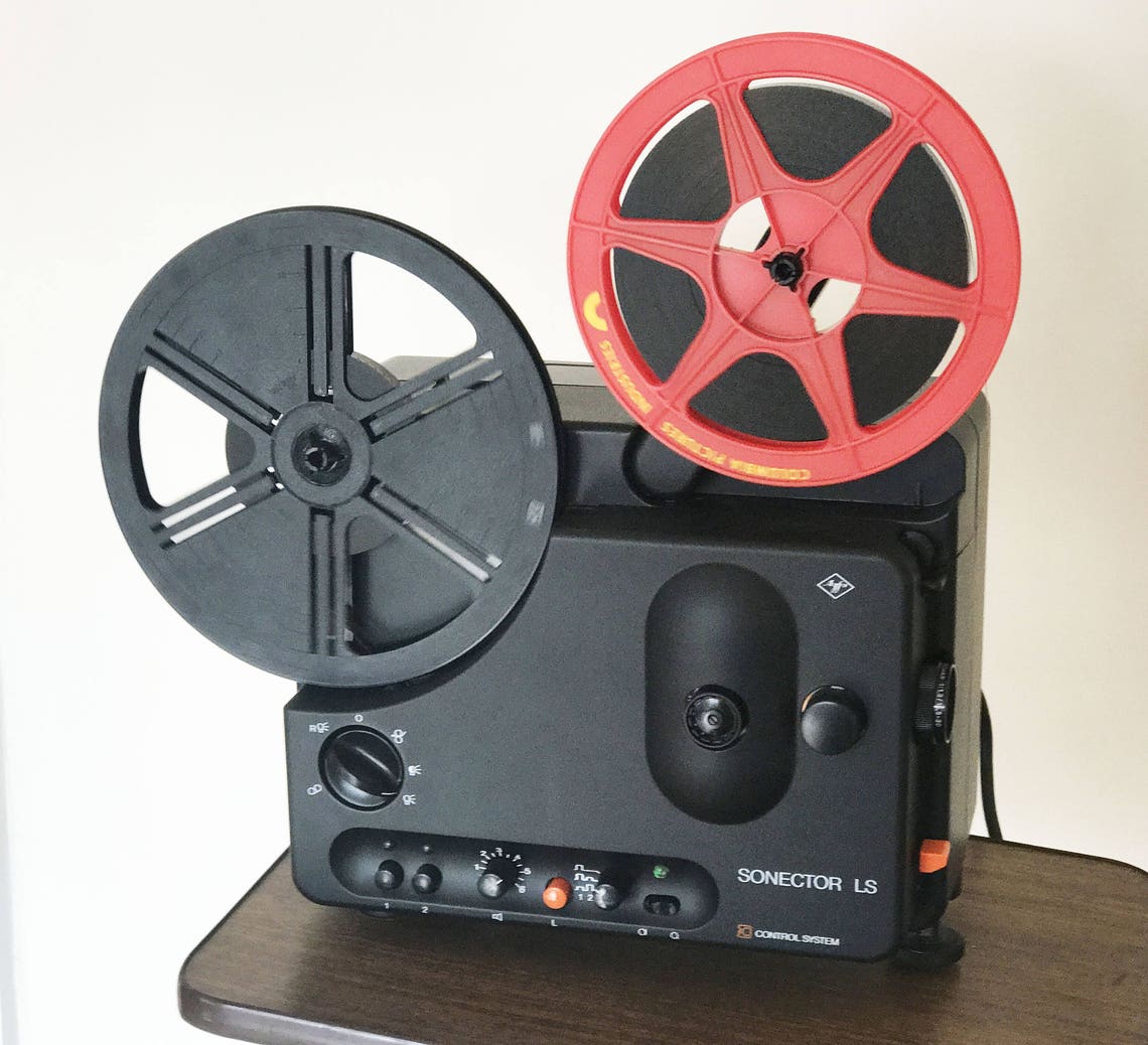 Agfa Sonector Ls Sound SUPER 8 CINE Movie Film Projector Fully SERVICED ...