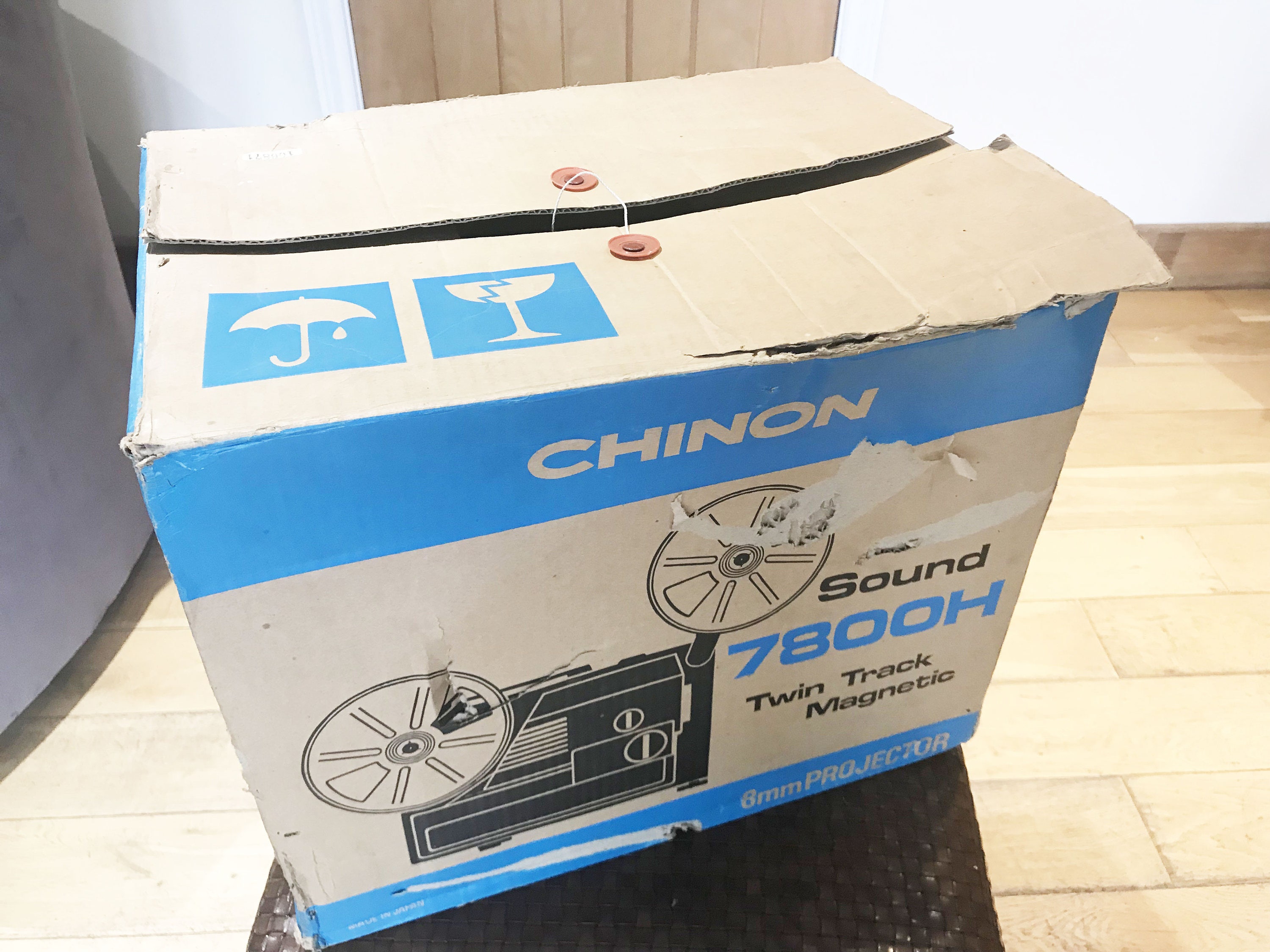 Chinon 7800 H SUPER 8 8MM Twin Track Magnetic PROJECTOR Fully Serviced ...