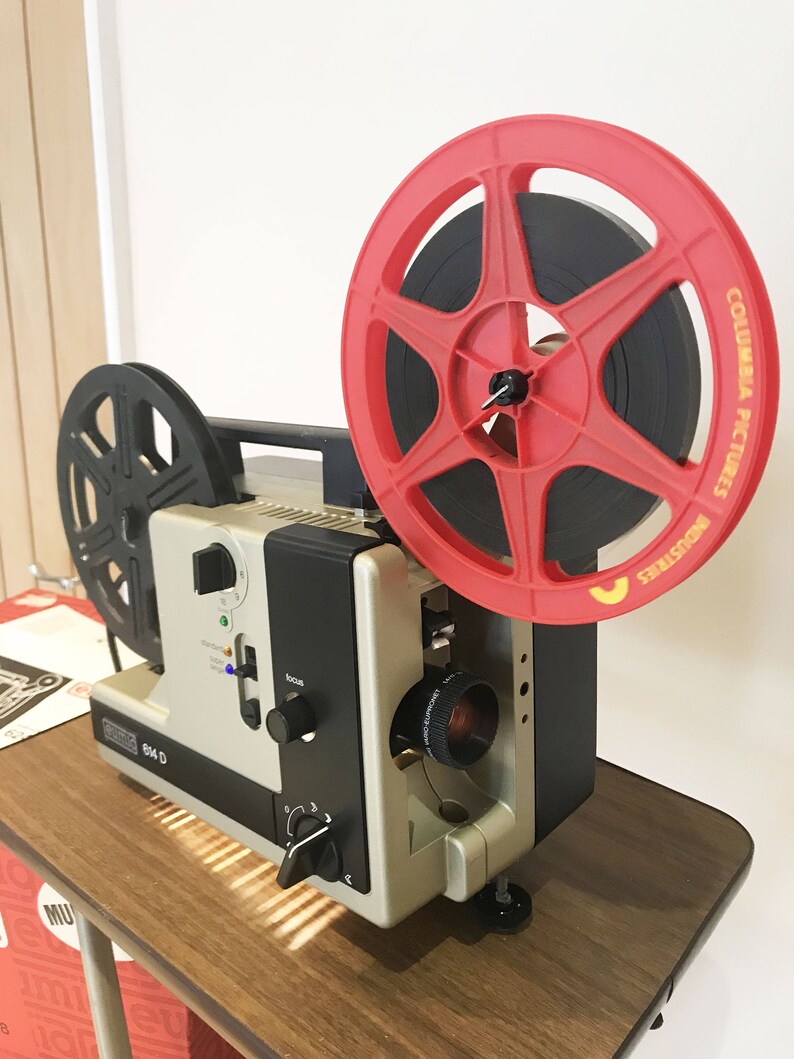 EUMIG 614D Super 8 Standard 8 Cine Movie Fil Projector Fully Serviced ...