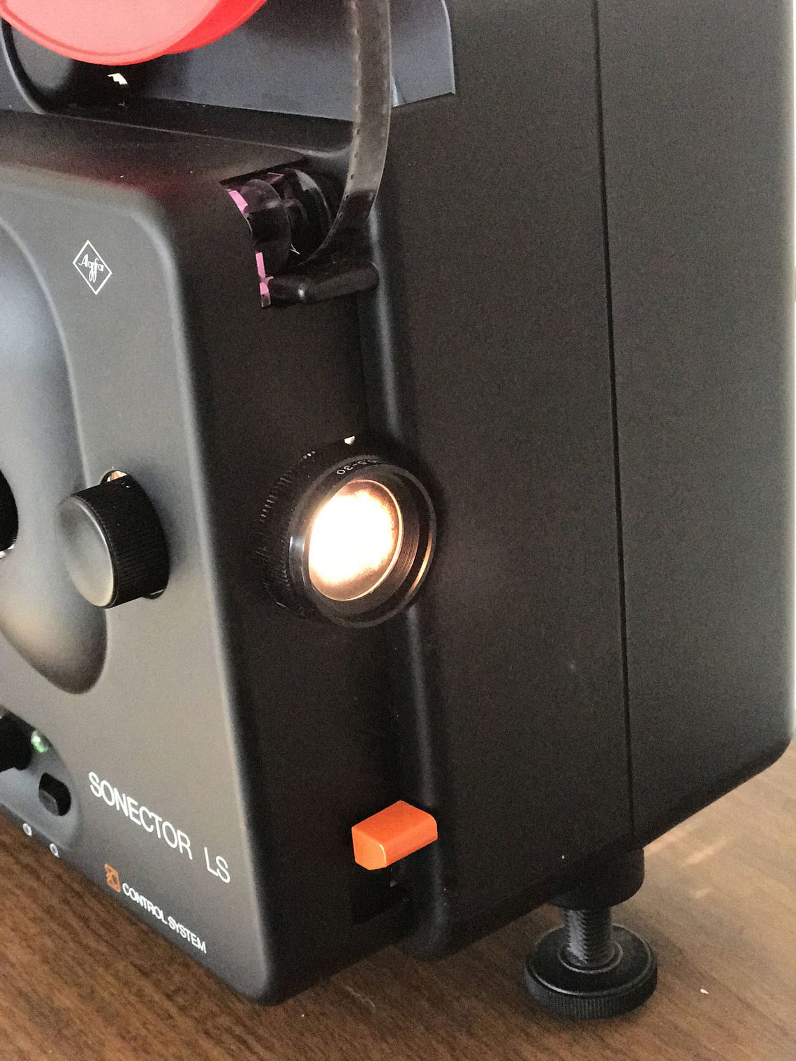 Agfa Sonector Ls Sound SUPER 8 CINE Movie Film Projector Fully SERVICED ...