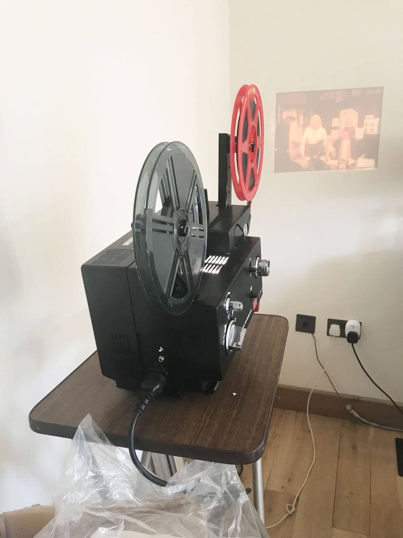 Elmo K-100 Sm SUPER 8 STD 8mm CINE Movie Film Projector Fully Serviced ...