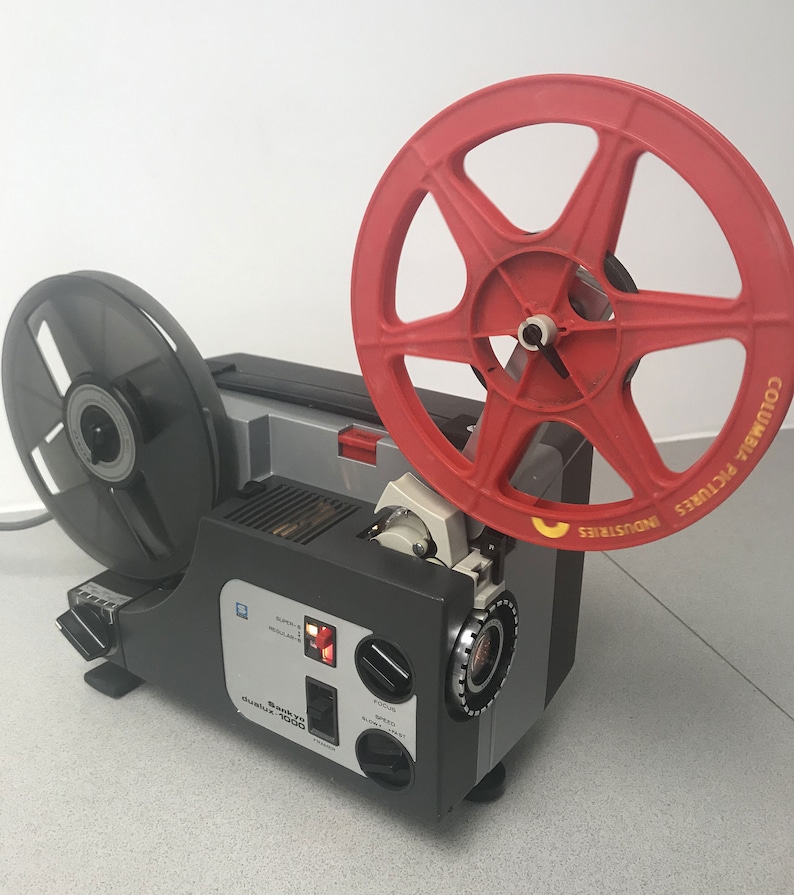 Sankyo Dualux 1000 Dual SUPER 8 8MM Variable Speed Cine Projector ...