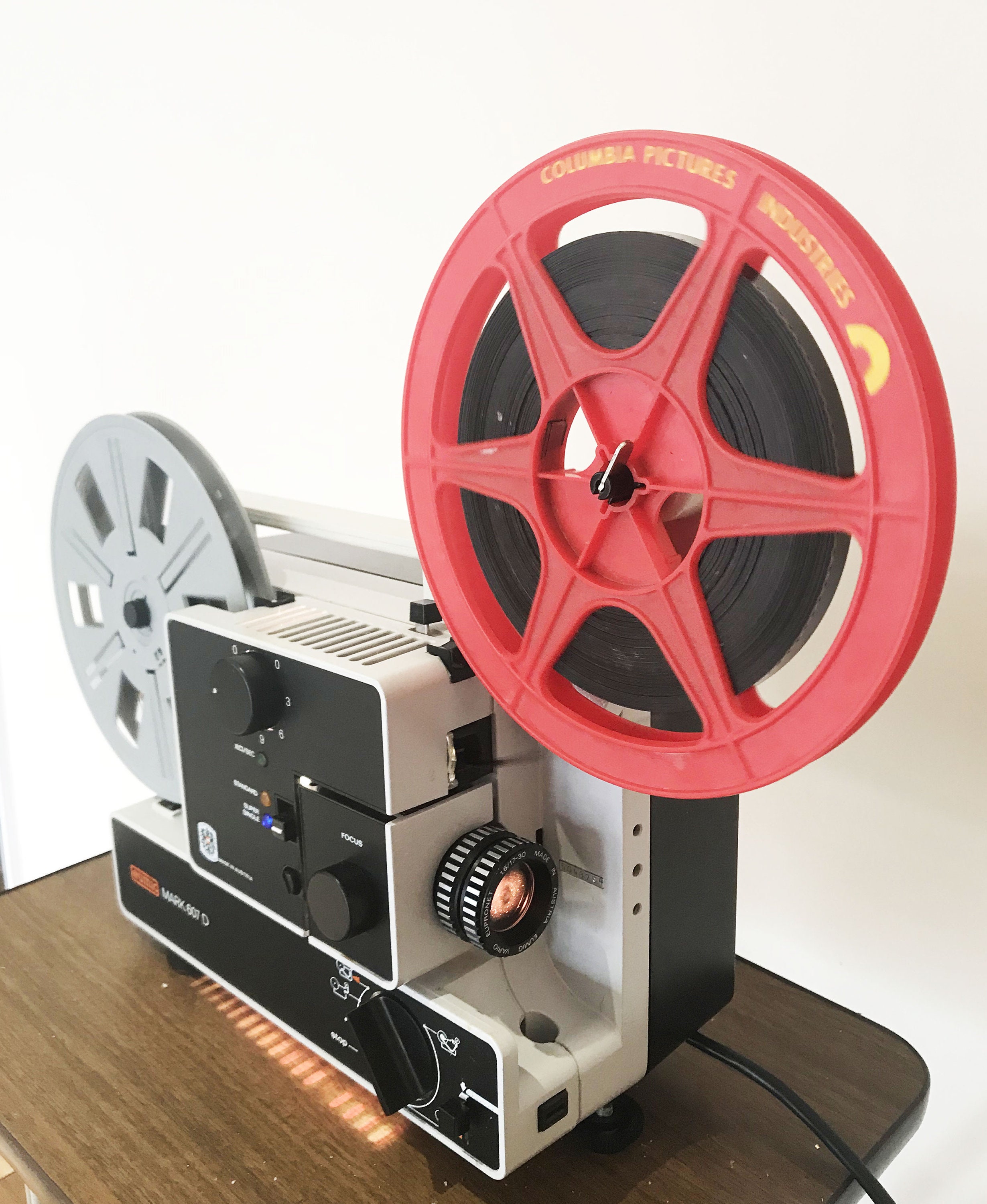 EUMIG 607D Super 8 Standard 8 Cine Movie Film Projector Fully Serviced ...