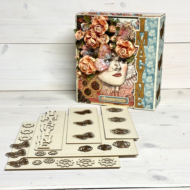 Chipboard Scrapbook - Etsy