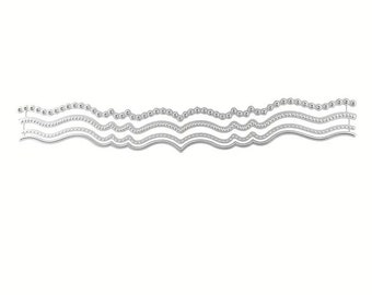 Decorative Edge Die Set for Die Cutting Machine, Border Dies, Metal ...