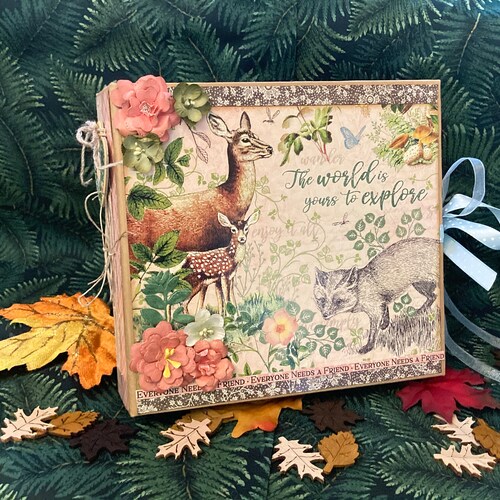 Safari Adventure Graphic 45 Mini Album Tutorial Mini Album | Etsy