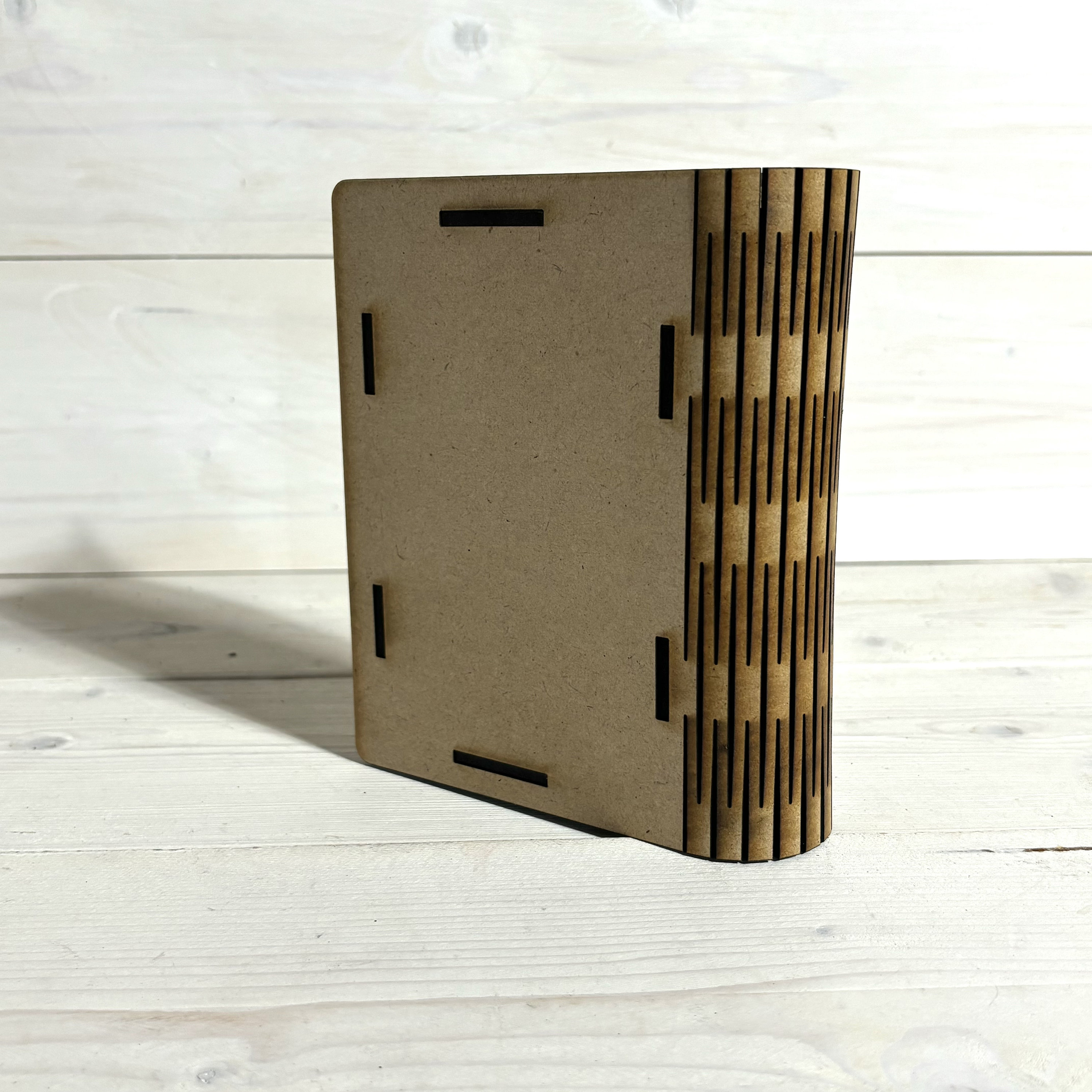 Wooden Book Box, MDF Book Box, Laser Cut Book Box, Decorative Book Box ...