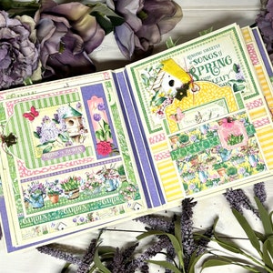 Graphic 45 Grow With Love Mini Album Tutorial (PDF) - Etsy