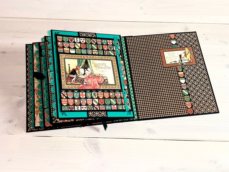 Graphic 45 Enchanted Forest Mini Album Tutorial - Etsy