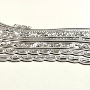 Decorative Edge Die Set for Die Cutting Machine, Border Dies, Metal ...