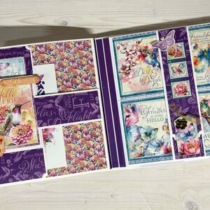 Graphic 45 Flight of Fancy Mini Album Tutorial - Etsy