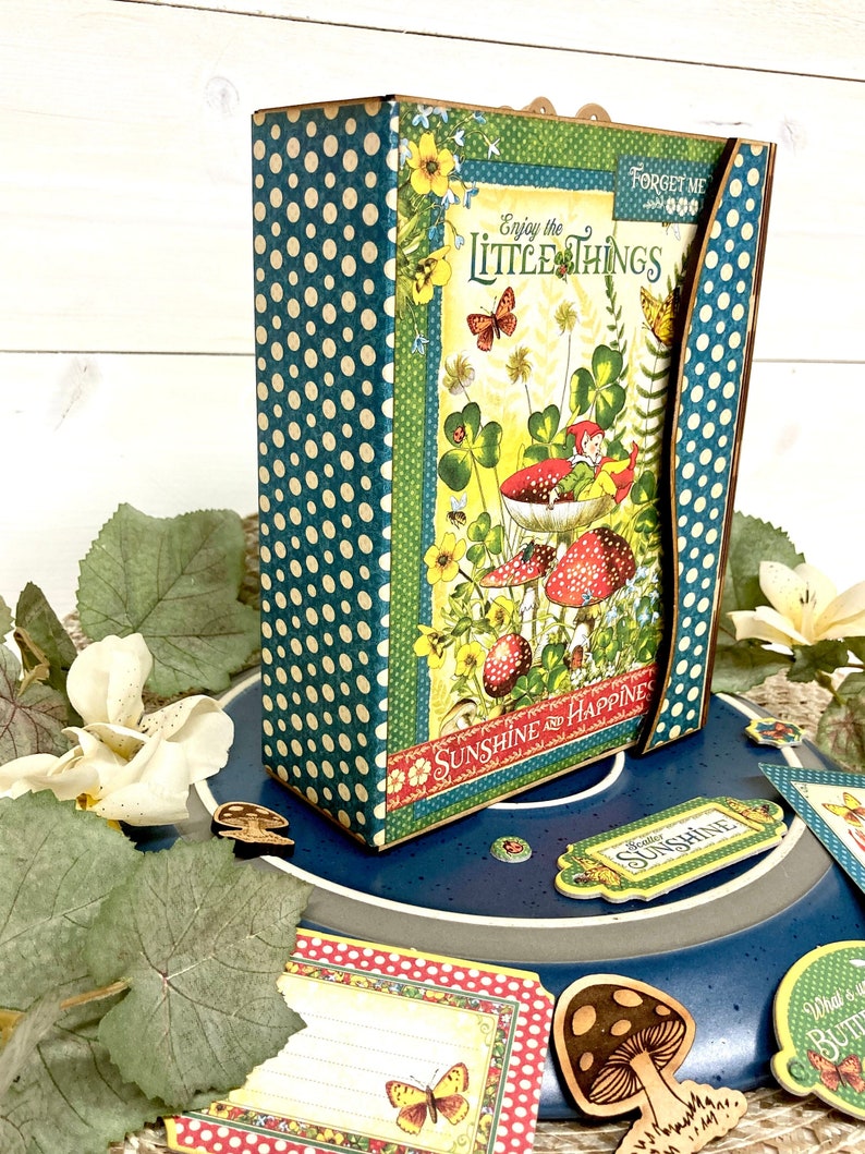 Graphic 45 Little Things Mini Album Tutorial Mini Album - Etsy UK